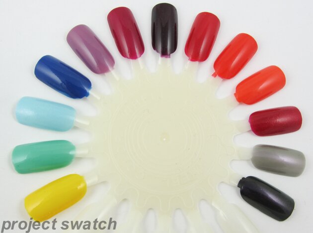 NYC Nail Polish Swatches - Long Wearing - Project Swatch